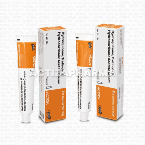Hydroquinone, Tretinoin And Hydrocortisone | Actiza Pharma