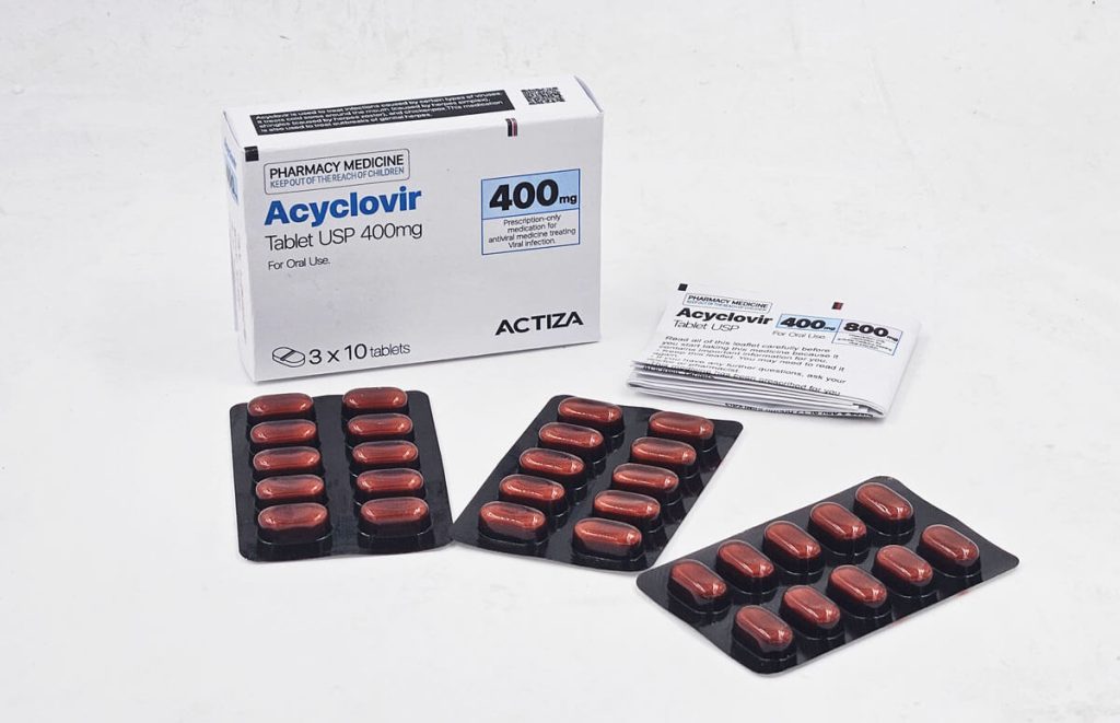 Acyclovir Tablets: Pharmaceutical Manufacturer - Actiza