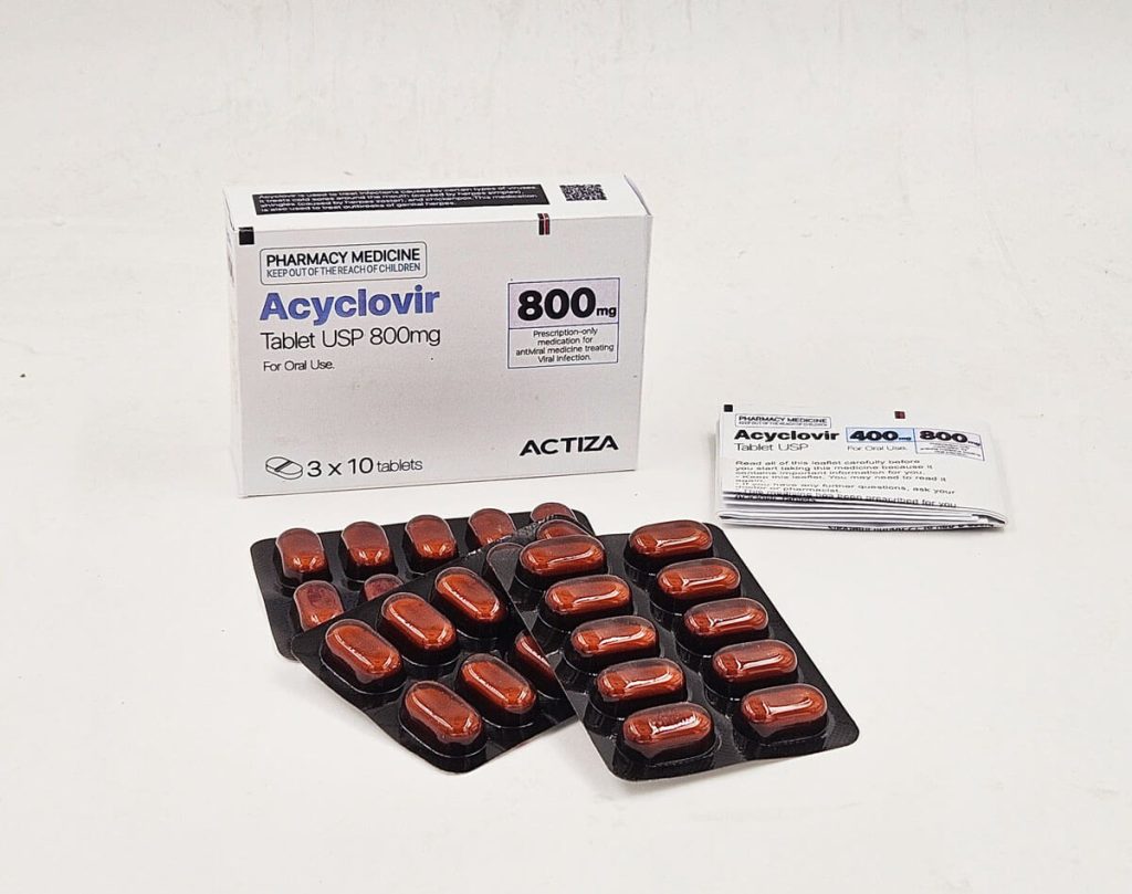Acyclovir Tablets: Pharmaceutical Manufacturer - Actiza