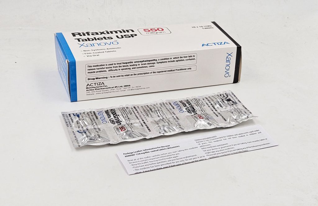 Rifaximin Tablets: Manufacturer & Global Supplier - Actiza