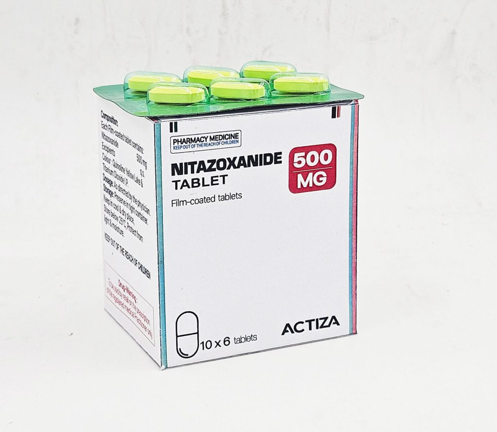 Nitazoxanide Tablets: Trusted Manufacturer & Exporter- Actiza