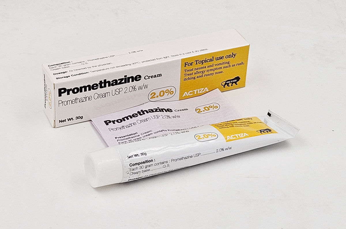 Promethazine Cream : Manufacturer & Exporter - Actizapharma