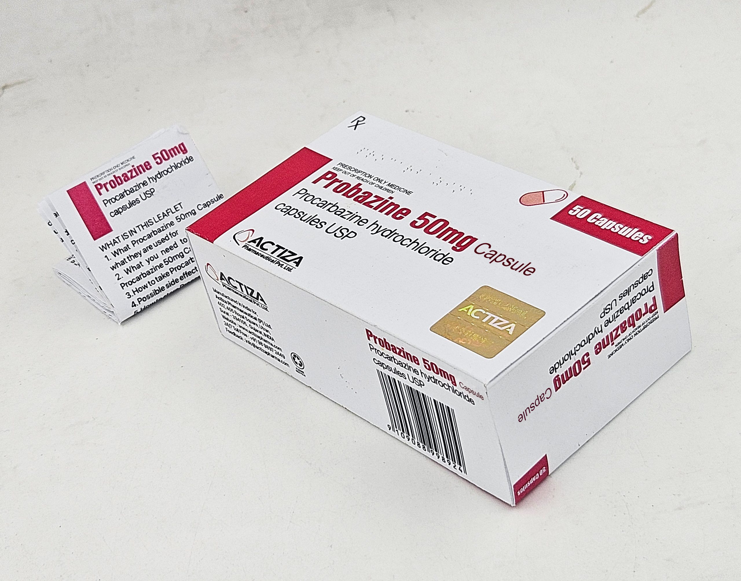 Procarbazine Hydrochloride Capsules - Actiza Pharmaceutical PVT. LTD.