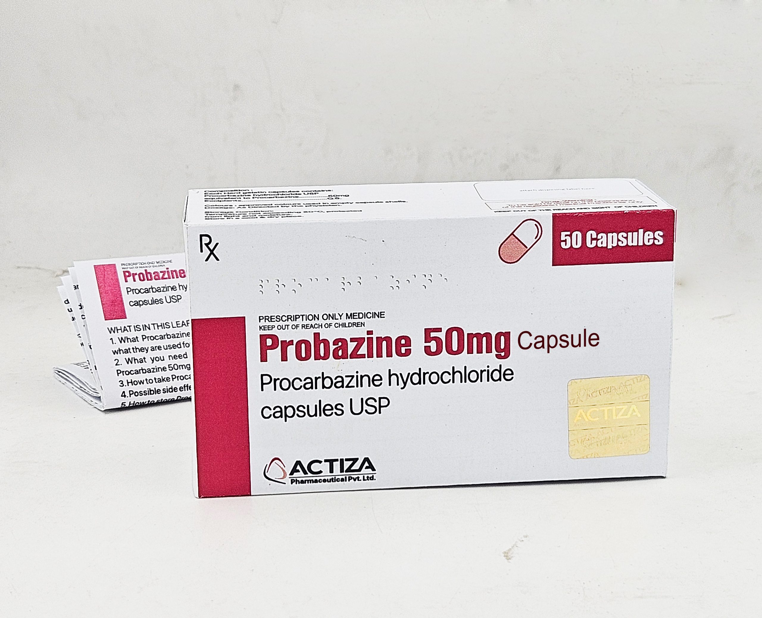 Procarbazine Hydrochloride Capsules - Actiza Pharmaceutical PVT. LTD.