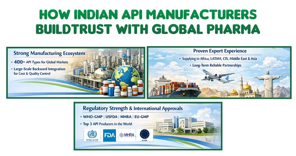 API Manufacturers & Global Pharma: Long-Term Partnerships