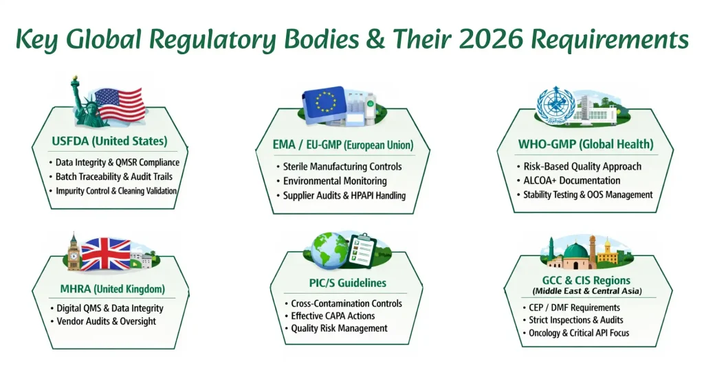 Global GMP & Regulatory Requirements for API Manufacturers